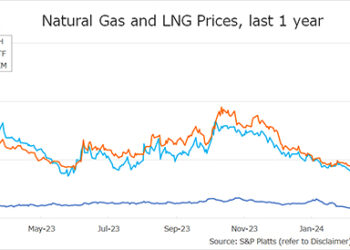 Weekly trend of natural gas and LNG prices | Global LNG Hub