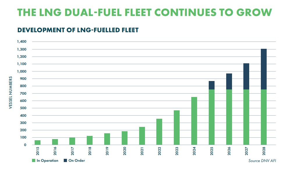 LNG dual fuelled vessels | Global LNG Hub
